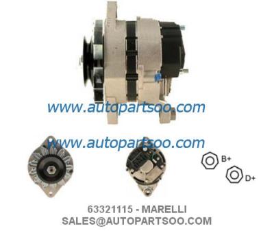 63321115 943356850急速なMarelliの交流発電機24v 35a Alternadores