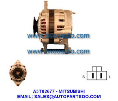 Cina A5T02477 A5T02577 - MITSUBISHI Alternator 12V 50A Alternadores in vendita