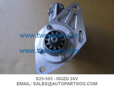 China S25-505 8970958112 - ISUZU Starter Motor ISUZU 4HF1 4HG1 4HJ1 Starter 24V Te koop