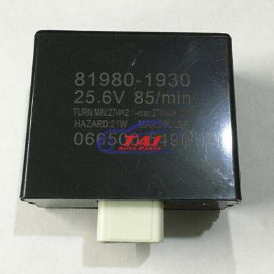 中国 Hinoのための元の新しい自動点滅装置81980-1930 S8198-01930 6pin 24v 販売のため
