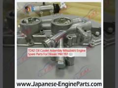 TD42 Olie koeler assemblage Mitsubishi motor reserveonderdelen voor Nissan Y60 Y61