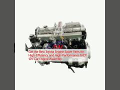 Get the Best Toyota Engine Spare Parts for High-Efficiency and High-Performance 1HDT 12V Car Engine Assembly