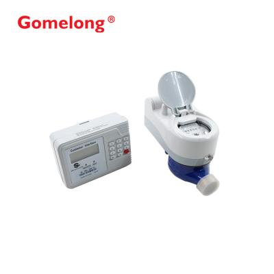 China Great Volume Split Keypad Prepaid Water Meter with CE Certified for sale