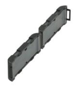 China Cylindrical EMI Suppression Nizn Flat Ferrite Core Snap On 37.9mm for sale