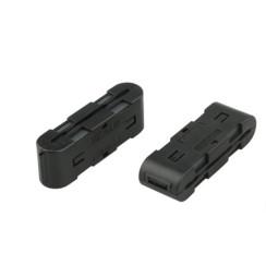 USB Scfs Type Ferrite Split Core , Flat Cable Ferrite Ring Speaker Magnet