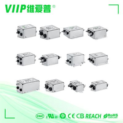China Inverter EMI Filter with Iron Housing Material Rated Voltage 250V AC 440V AC Offering Electromagnetic Interference Suppression for sale