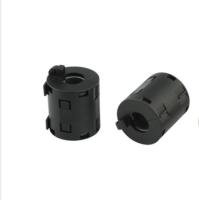 China 11mm Inner Size Soft Ring Core Snap-On Ferrite Core for High Inductance Applications Bulk Package for sale