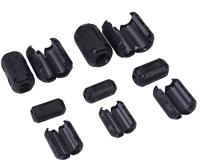 China Tolerance ±20 Percent Cylindrical Clip On Ferrite Core Designed for Electromagnetic Interference Reduction in Complex Electronic Systems for sale