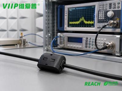 China VIIP V18019FS Soft Toroidal Ferrite Ring Tested by E4991A RoHS REACH EMI Suppression Core for Consumer Electronics EMC Debug for sale