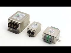 Filtro de linha de energia EMI trifásico multiestágio de alto desempenho para máquinas-ferramenta