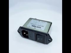 メタルハウジング 10A 定位電流 標準 カートン 表面マウント EMI 抑制フィルター