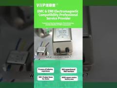 Energy Electrical AC Single Phase EMI Filters 150KHZ-30MHZ Low Pass