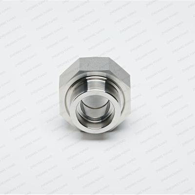 China SS304 SS316 Stainless Steel Pipe Fittings BSP Union For Pipeline Connection for sale