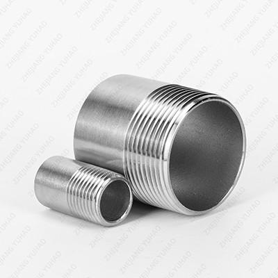 中国 ステンレス鋼溶接ニップル NPT BSP BSPT ねじ込みパイプ継手 販売のため