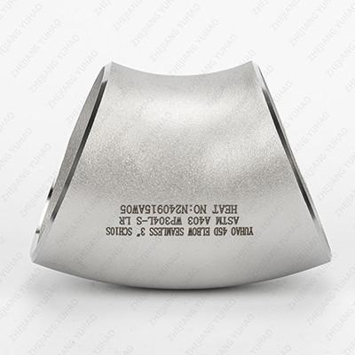China DN5-DN900 SCH10-SCH150 roestvrij staal 45°-albom achterste lasbuizen for sale