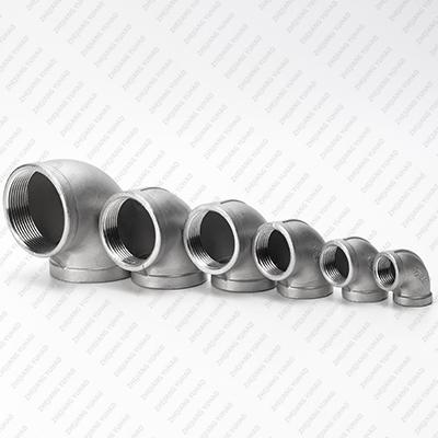 中国 ステンレス鋼 90 度メスねじエルボ継手 1/2'' ～ 48'' 販売のため