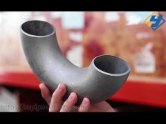 Stainless Steel Butt Welded Pipe Fittings 180 degree elbow