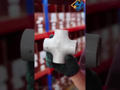 Stainless Steel Butt Welded Pipe Fittings Equal Cross
