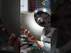 Roestvrij staal Butt Gelast Pipe Fittings 90 graden Elleboog