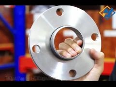 304 316 Fabbrica fornitura di tubi in acciaio inossidabile flange piatta anello di saldatura flange libera