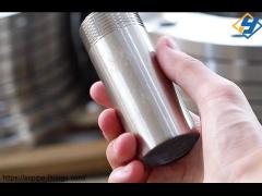 100MM Welding nipple Stainless Steel Nipple SS A312 304 316 Half Thread Nipple Male Thread Nipple