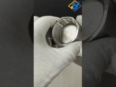 304 Stainless Steel Wear-Resistant Hex Plug British Metric Threaded End Cap Pipe Fittings
