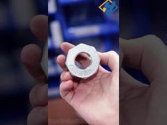 Industrial 304/316 Stainless Steel Threaded Connecter Casting  Hex Bushings Screw Bushing Fittings
