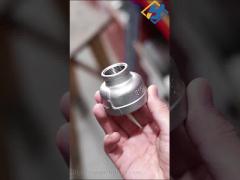 ISO 9001 Round Shape Stainless Steel Screwed Pipe Fittings Concentric reducer
