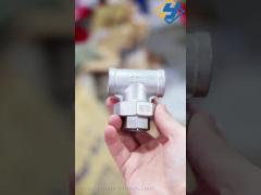 OEM, ODM Stainless Steel Screwed Pipe Fittings Tee Union