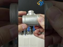 ANSI JIS DIN ASME 1/8' ~ 60' Stainless Steel SS Screwed Pipe Fittings Female Thread Reducing Tee