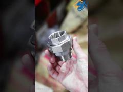 Hexagon strumento filo d‘acqua Unione di tubi in acciaio inossidabile Fitting di tubi uguali Fittings connettore Unione