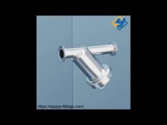 Stainless Steel Valve Quick-Connect Filter Clamp-Type Strainer