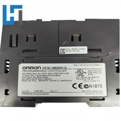 China CP1E-N60DR-D Omron New Original Plc Programming module Industrial Automation Controller for sale