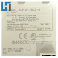 China CJ1W-NC214 Omron Switch Power Supply Plc Programming module Industrial Automation Controller for sale