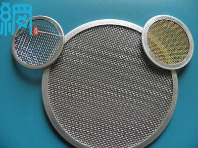 China Rimmed Multi-Layers Stainless Steel Extruder Filter Mesh Packs for sale