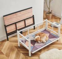 China 2022 luxury soft dog bed elevated bed for cat dogs for sale