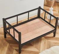 China 2022 luxury soft dog bed elevated bed for cat dogs for sale