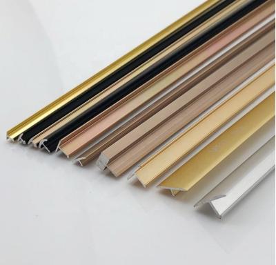 China Anodized perfiles de aluminio for Accessories Wall Edge Angle Corner Protector for sale