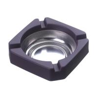 China Cheap Square Custom Printing Plastic Stainless Decorative Ashtray for sale