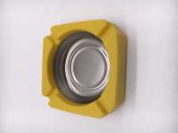 China Cheap Square Custom Printing Plastic Stainless Decorative Ashtray for sale