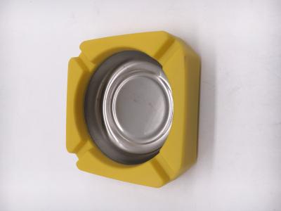 China Cheap Square Custom Printing Plastic Stainless Decorative Ashtray for sale