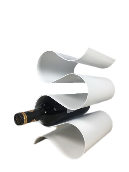 Quality Customized Logo Wine Bottle Holder Rack for Countertop and Tabletop Organization for sale