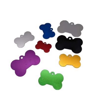 China Personalized Double-Sided Metal Dog Tag in Multiple Colors for Pet Identification for sale