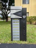 China custom modern design mailbox american with post mailbox standing for sale