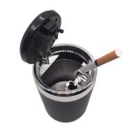 Quality Inflaming Retarding Car Ashtray Cup Holder with LED Lighter Portable Detachable for sale