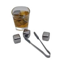 Quality Whiskey Ice Cubes Stones,Metal Ice Cube,6 pcs/Set Stainless Steel Reusable for sale