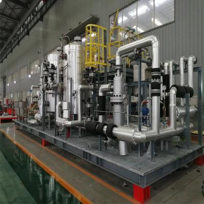 中国 3.5 - 7 MMSCFDは火炎信号のガスのメタンのために取付けられた液化天然ガスの植物のスキッドを 販売のため