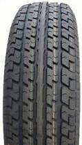 China ST175/80R13 6PR Rubber 13 Inch Trailer Tires , High Performance Radial Trailer Tyres for sale