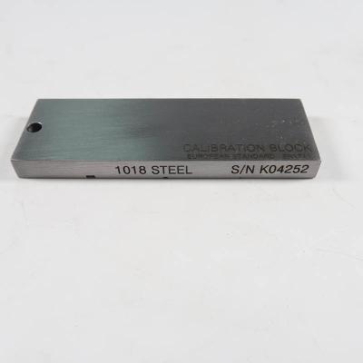 China Eddy Current Edm Ultrasonic Calibration Block Material 1018 Steel for sale