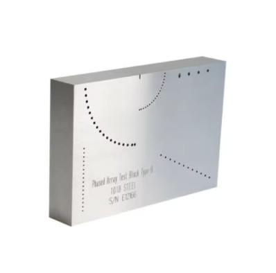 China Precision NDT Ultrasonic Calibration Block ASTM E2491 Standard Phased Array Type B for sale
